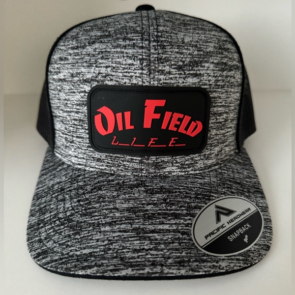 Richardson | Accessories | Oil Field Hat Oil Field Life Trucker Gris ...
